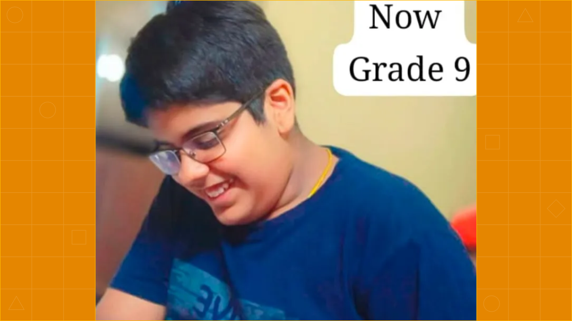 Harshit Khatter: From Grade 1 to Grade 9 — A Journey from Shy Beginner to Math Champion