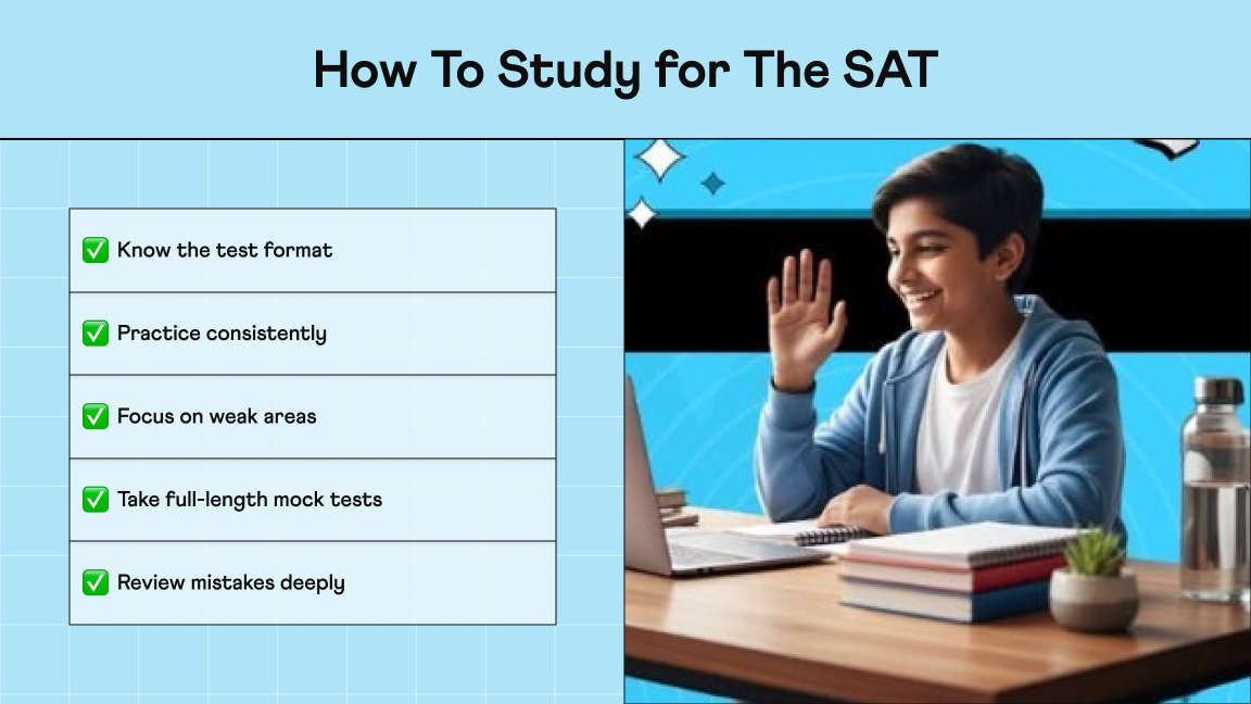 How to Study for the SAT (2026 Digital SAT Study Plan)