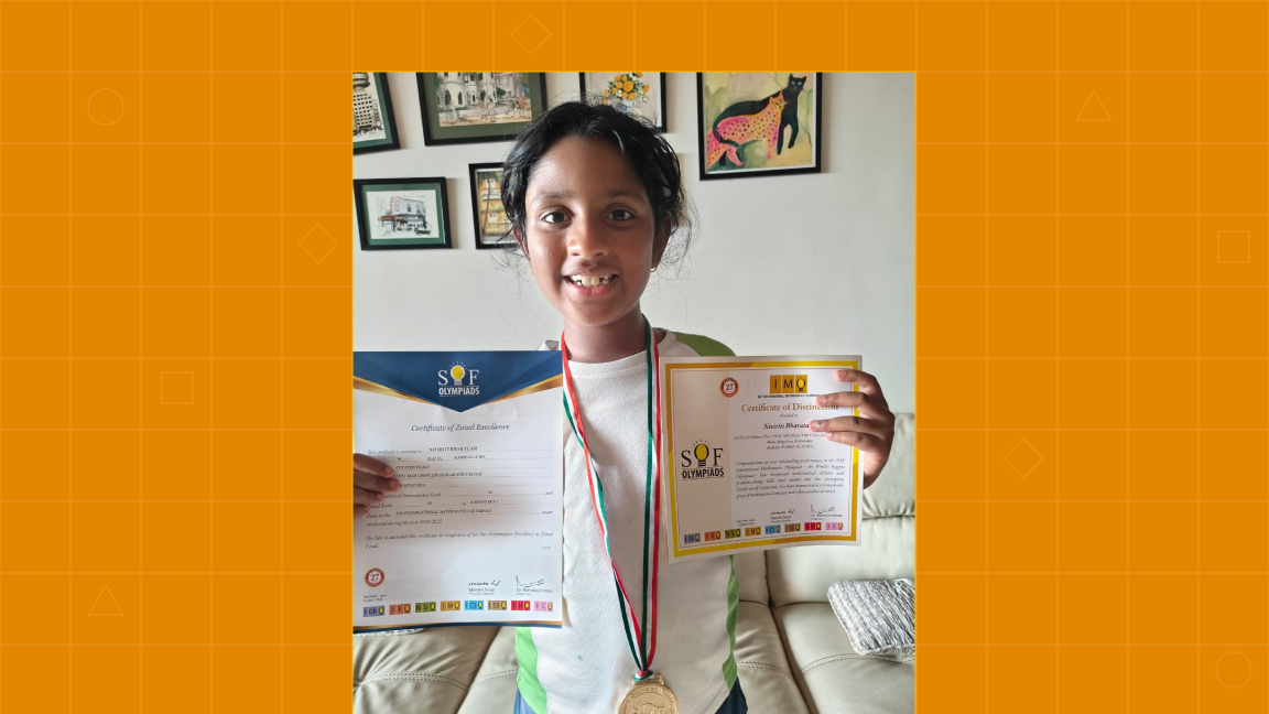 Nivriti Bharatram: Gold Medal Winner in IMO